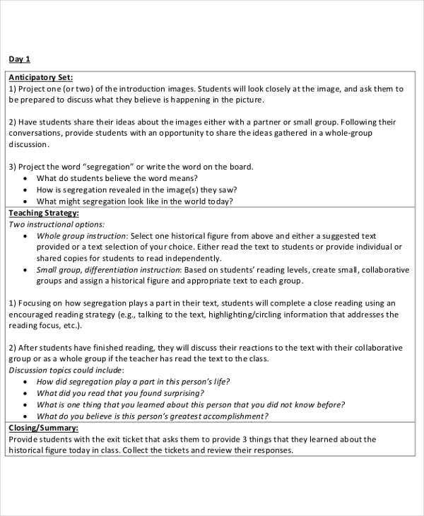 History Lesson Plan Daisy Blake History Lesson Plan Daisy Blake