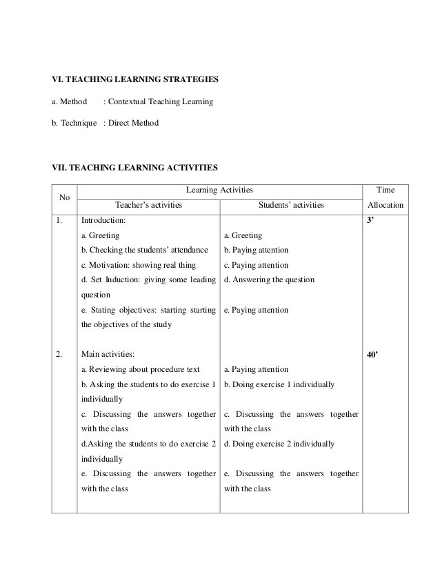  Writing Lesson Plan Daisy Blake