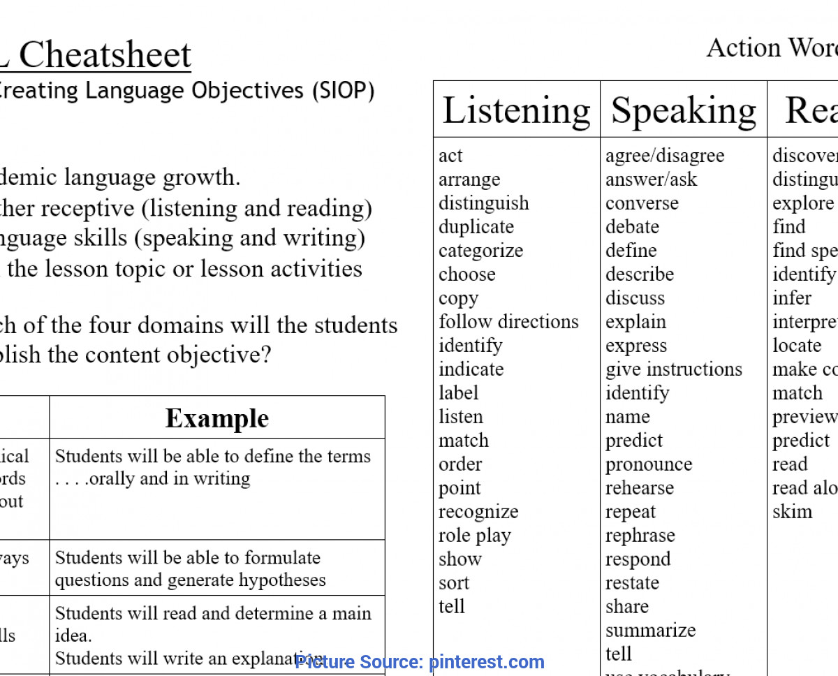Writing Objectives For Lesson Plans Daisy Blake